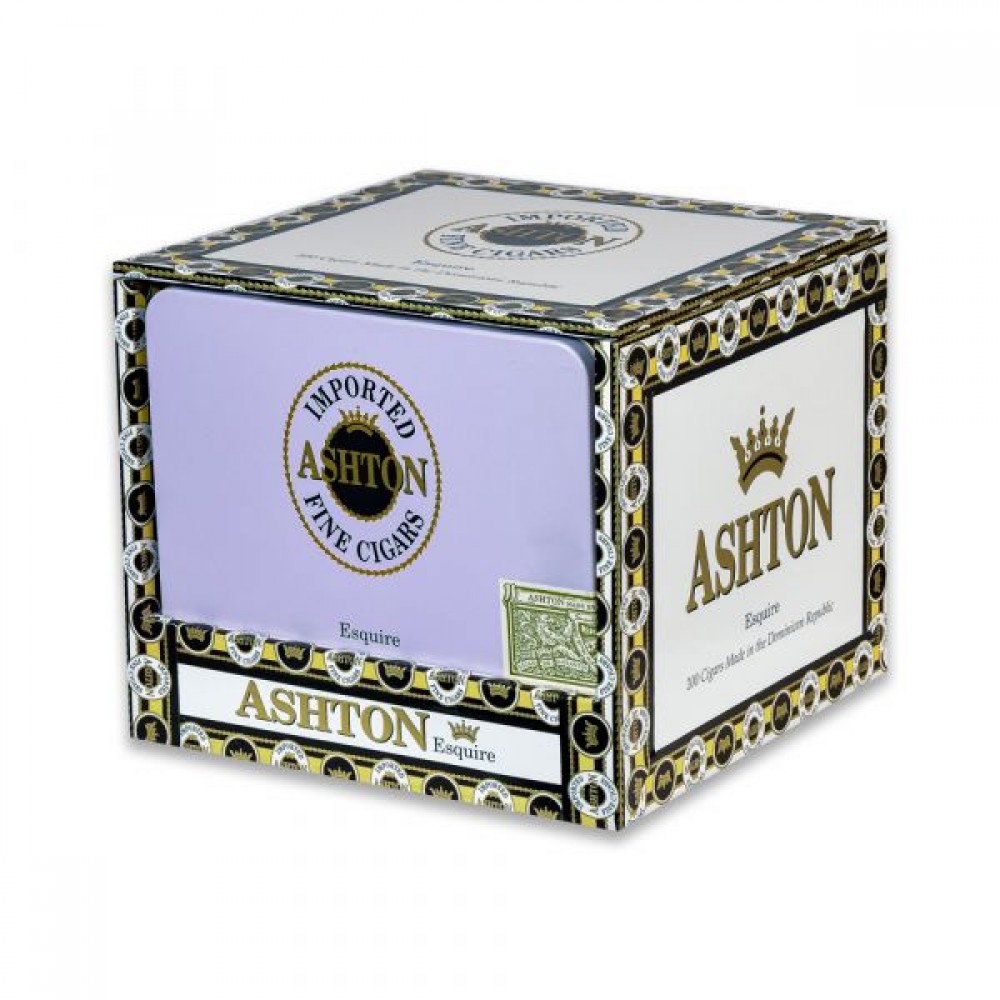 Ashton Esquire 10 Tins Of 10 Natural Pack of 100 – Planet Cigars